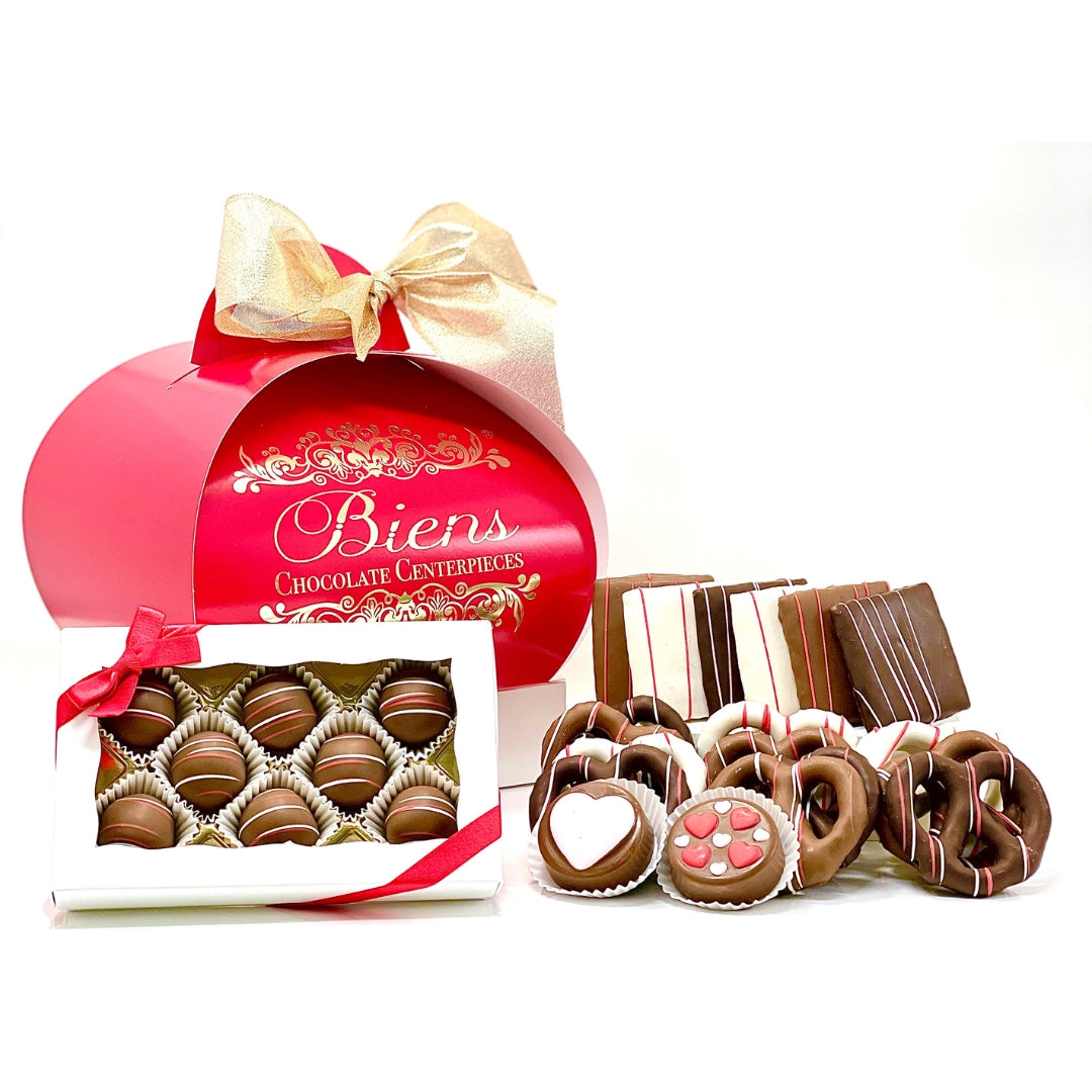 Biens Chocolate Centerpieces